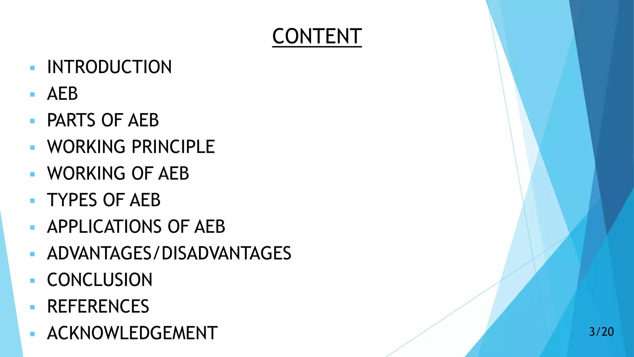 Automatic emergency braking | PPTX