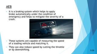 Automatic emergency braking | PPTX