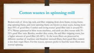 Recycle Spinning Waste | PDF