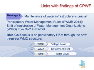The Blue Gold Program | PDF