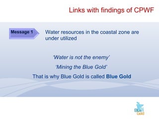 The Blue Gold Program | PDF
