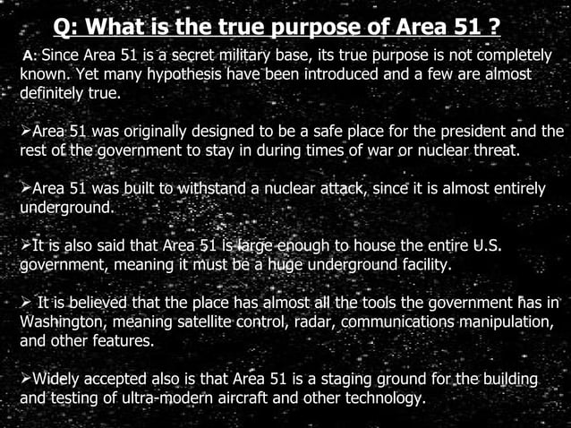 Area-51 | PPT | Paranormal Phenomena | Hobbies & Interests