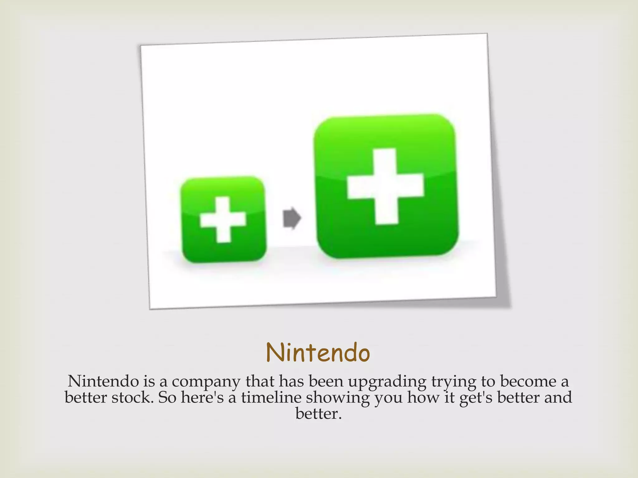 Timeline of Nintendo | PPTX | Home Entertainment Systems | Consumer ...