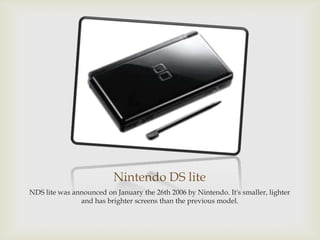 Timeline of Nintendo | PPTX | Home Entertainment Systems | Consumer ...