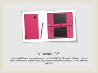 Timeline of Nintendo | PPTX | Home Entertainment Systems | Consumer ...