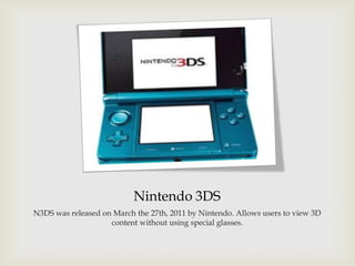 Timeline of Nintendo | PPTX | Home Entertainment Systems | Consumer ...