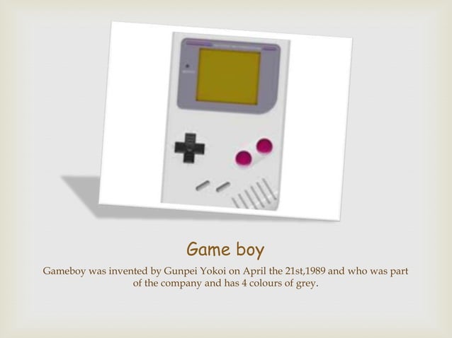 Timeline of Nintendo | PPTX | Home Entertainment Systems | Consumer ...