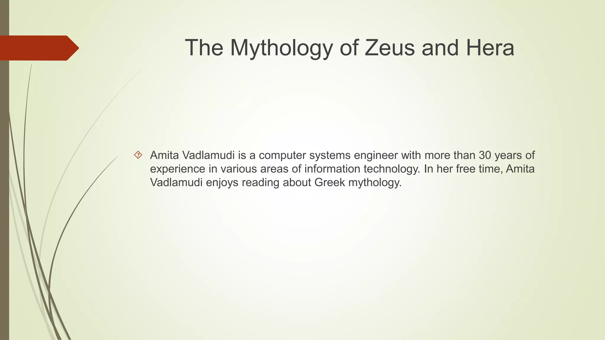 The Mythology of Zeus and Hera | PPTX | Hinduism | Religion & Spirituality