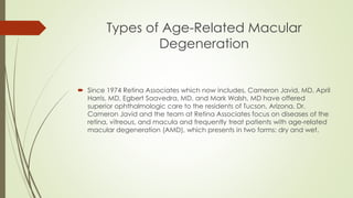 Types of Age-Related Macular Degeneration | PPTX