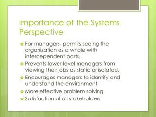 Systems Approach Theory (With Case Study) | PDF