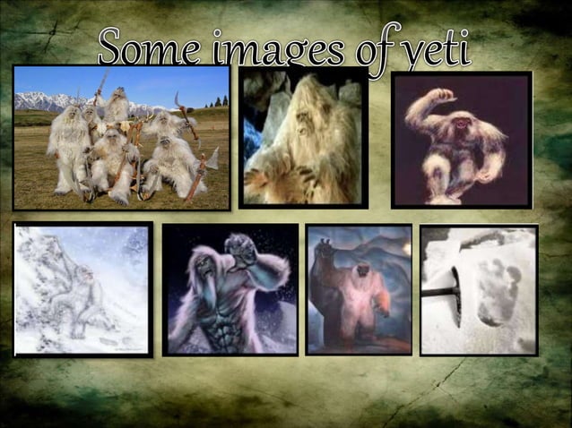 yet - the abominable snowman's story ,history............... | PPT