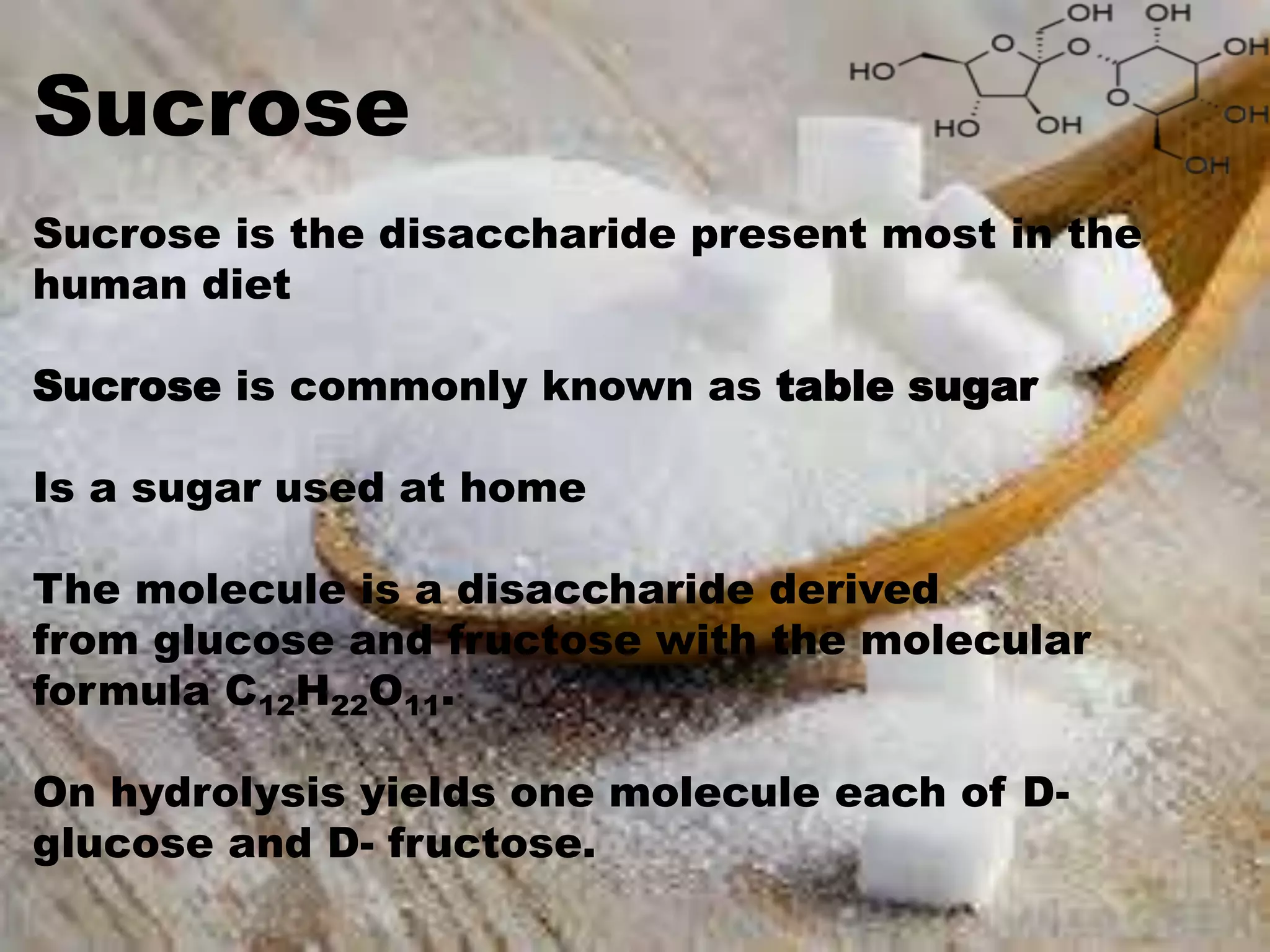 Disaccharides and Polysaccharides | PPTX