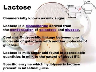 Disaccharides and Polysaccharides | PPTX