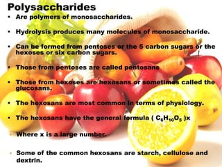 Disaccharide Examples Food