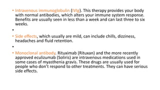 mysthenia gravis & DRUGS USED IN MYSTHENIA GRAVIS | PPTX