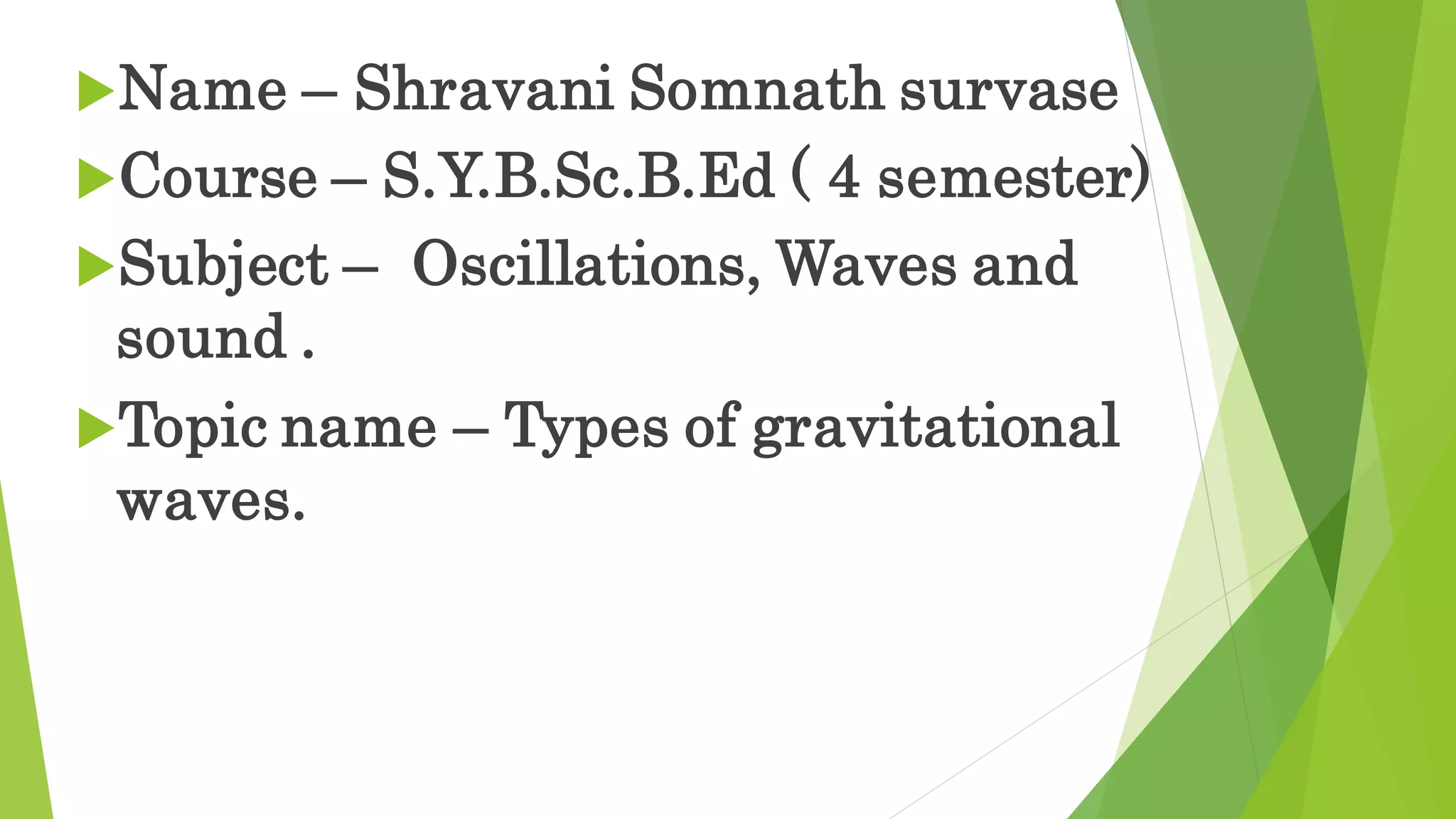 Oscillation , waves and sound | PPT