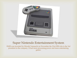 Timeline of Nintendo | PPTX
