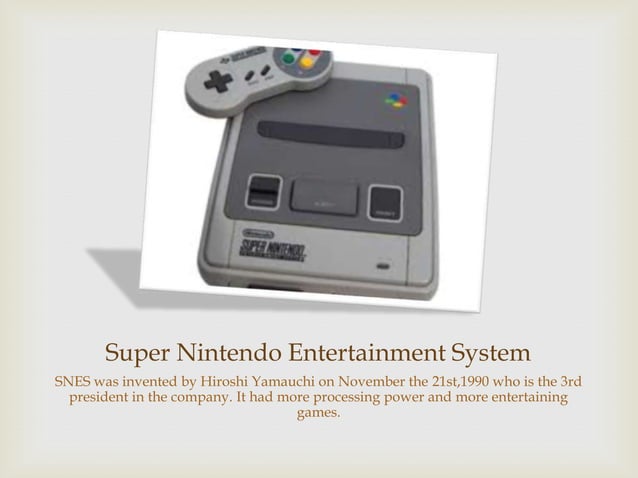 Timeline of Nintendo | PPTX