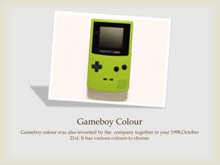 Timeline of Nintendo | PPTX