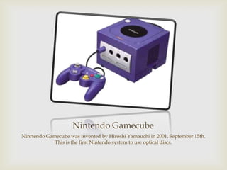 Timeline of Nintendo | PPTX