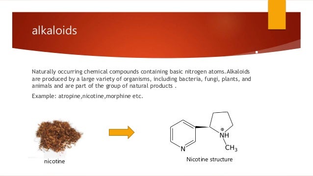 medicinal importance of all types of alkaloids.