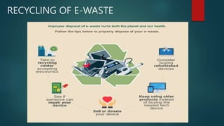 Impact of e-waste on environment and health | PPTX