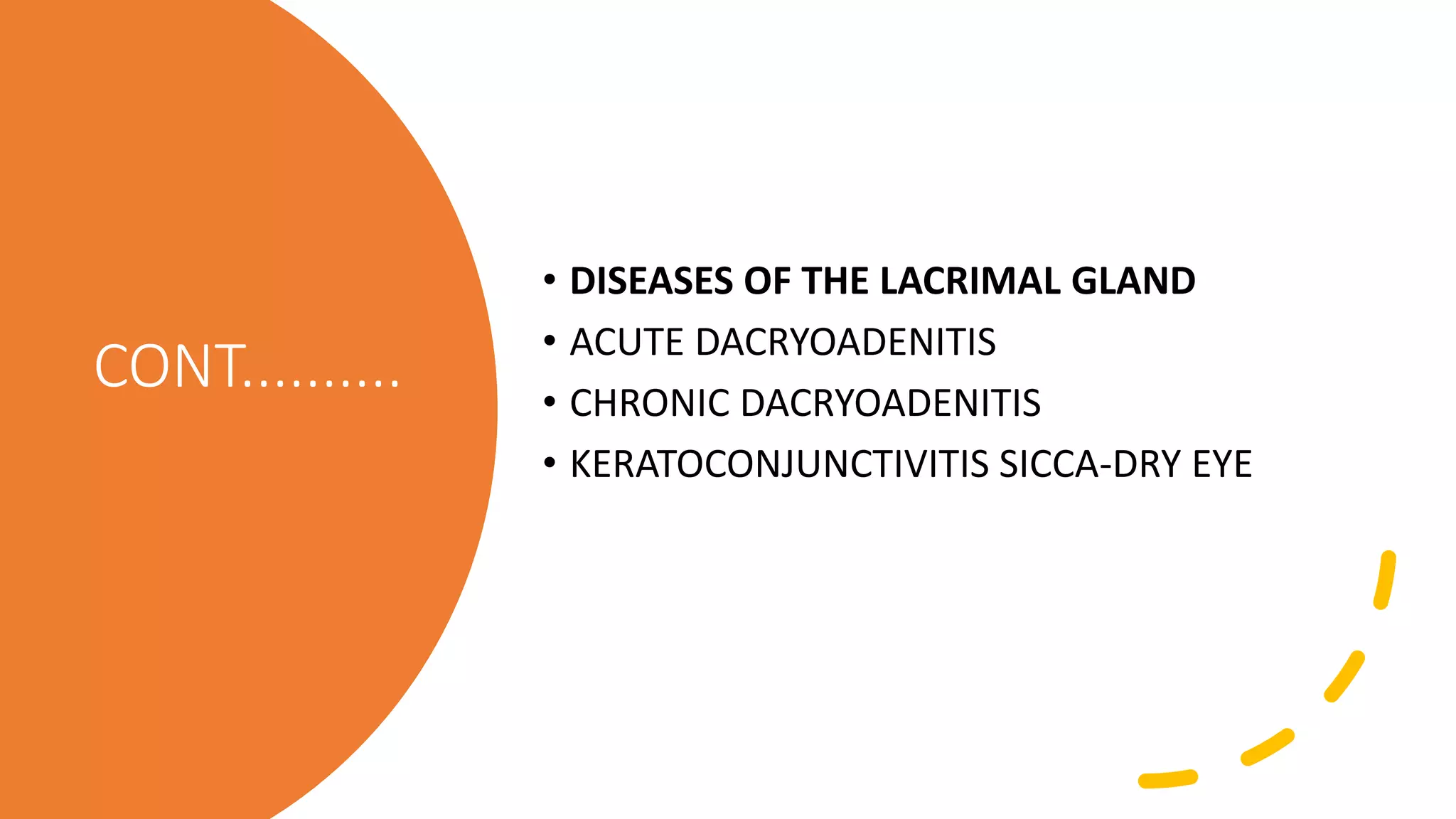 lacrimal gland | PPTX