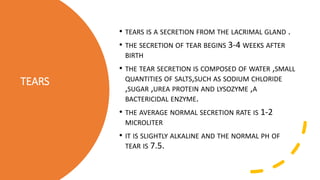 lacrimal gland | PPTX | Ear, Nose and Throat Conditions | Diseases and ...