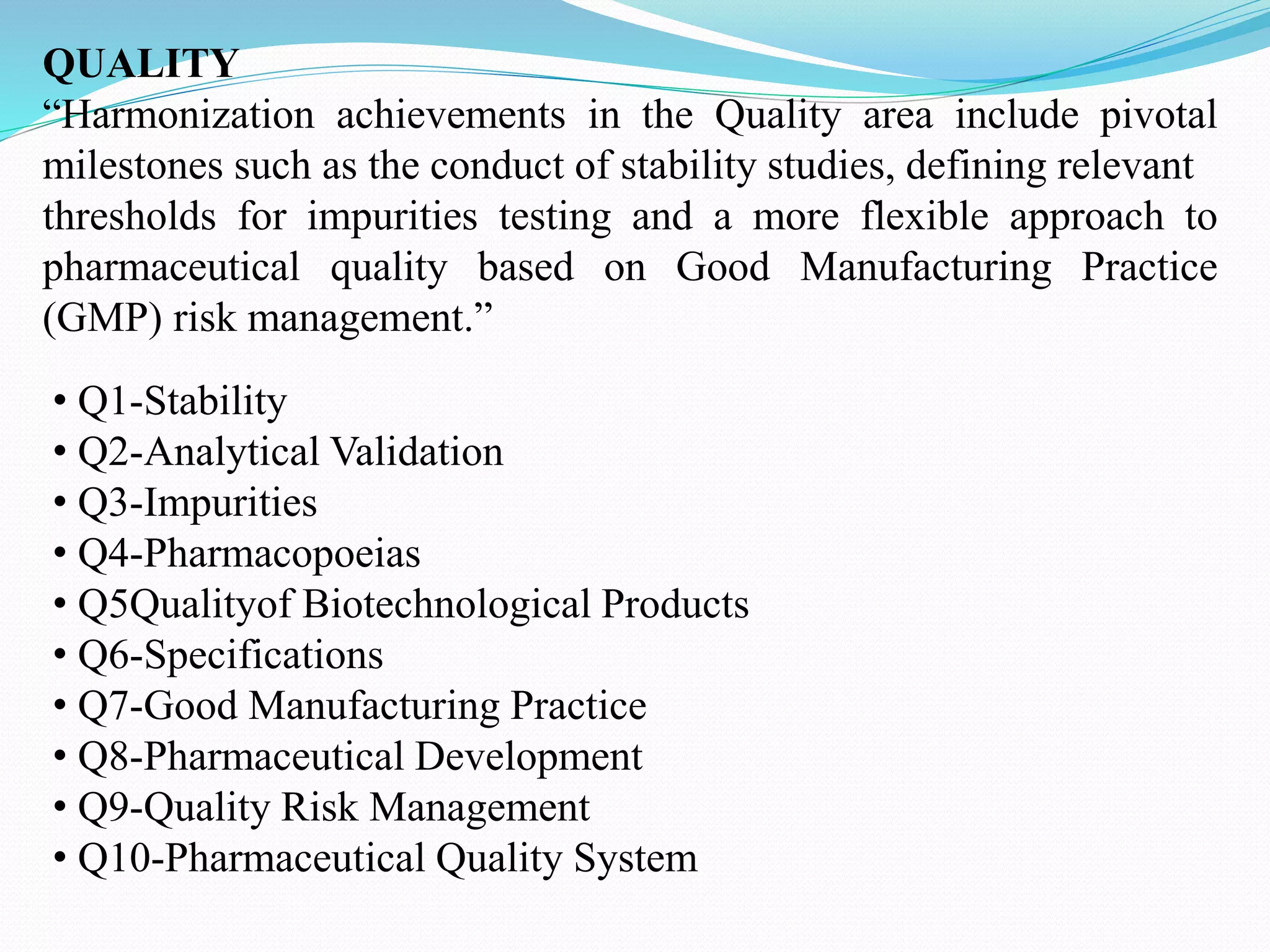 cmc [ chemistry manufacturing control ] | PPTX