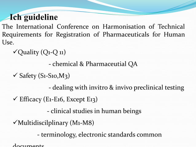 cmc [ chemistry manufacturing control ] | PPTX