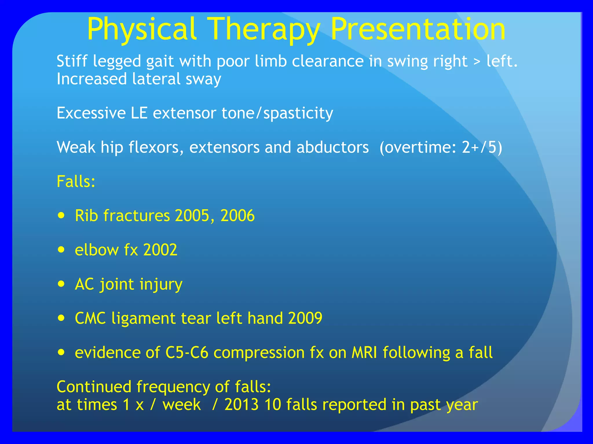 Presentation 225 b linda cates use of bioness l300 functional ...