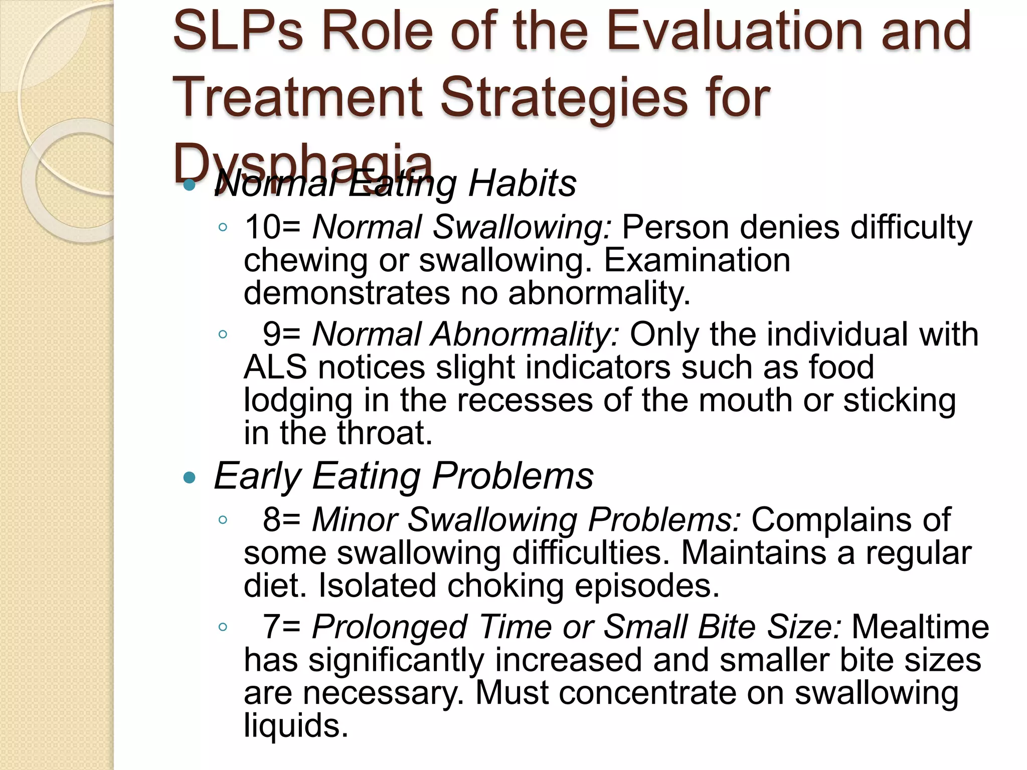 Presentation 228 denise epps neurogenic dysphagia- role of slp in ...