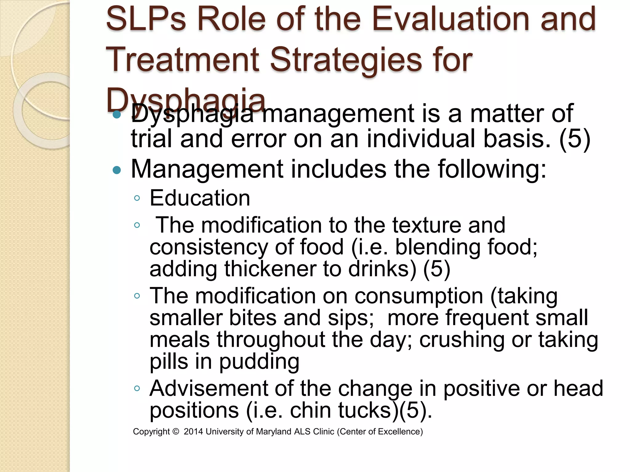 Presentation 228 denise epps neurogenic dysphagia- role of slp in ...