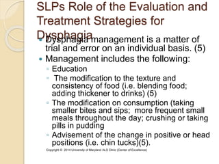 Presentation 228 denise epps neurogenic dysphagia- role of slp in ...