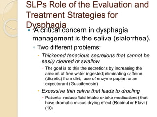 Presentation 228 denise epps neurogenic dysphagia- role of slp in ...