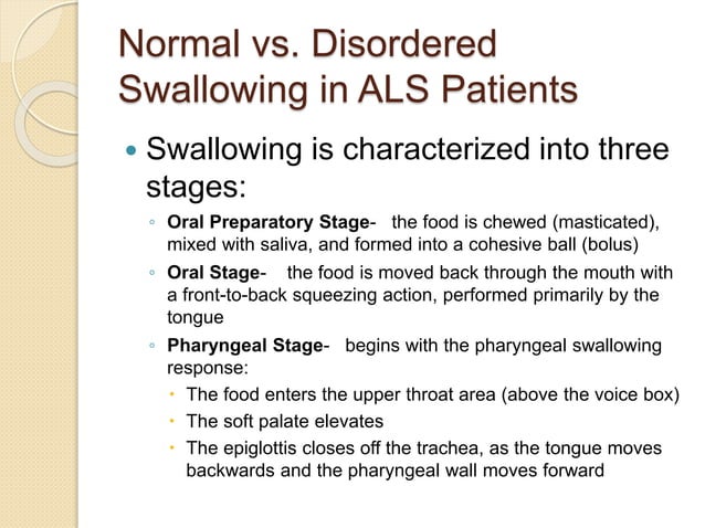 Presentation 228 denise epps neurogenic dysphagia- role of slp in ...