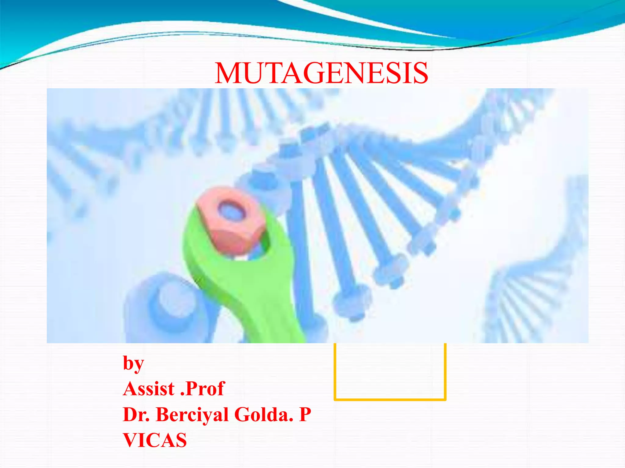 Mutagenesis | PPTX