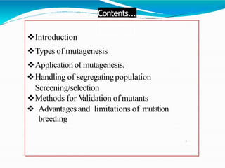 Mutagenesis | PPTX