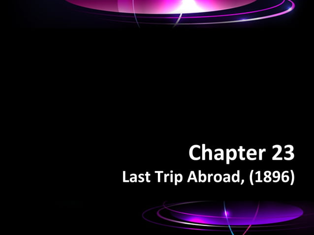 Rizal and other heroes/ heroines Chapter 23: last trip abroad (1896) | PPT