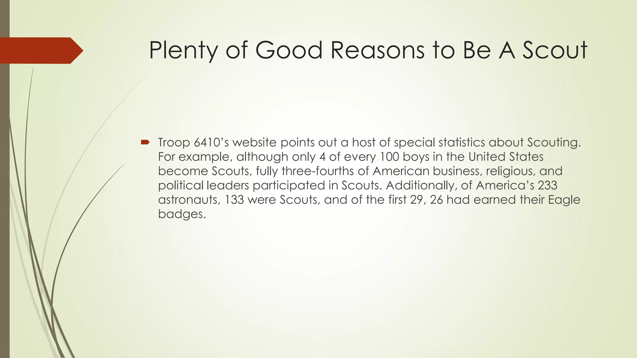Plenty of Good Reasons to Be A Scout | PPTX | Christianity | Religion ...