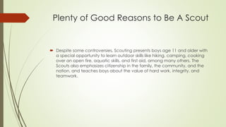 Plenty of Good Reasons to Be A Scout | PPTX | Christianity | Religion ...