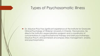 Types of Psychosomatic Illness | PPT