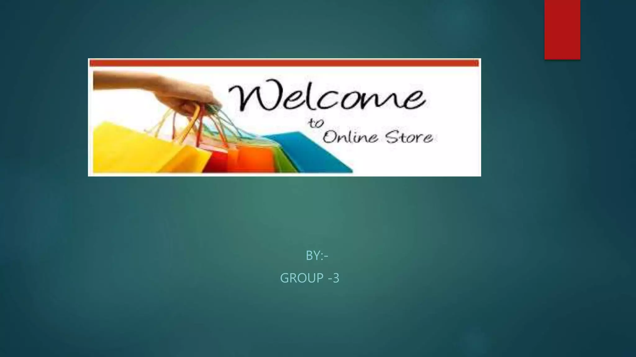 Online Shopping Project. | PPTX