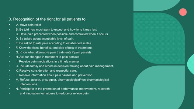 Pain Management | PPT