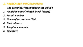 INDIVIDUAL PRESCRIPTION METHOD | PPTX | Healthcare Industry | Industries