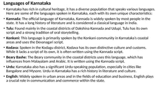 Powerpoint Presentation on KARNATAKA'S CULTURE | PPTX