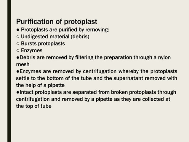 Protoplast fusion and formation of hybrid and cybrid | PPTX ...