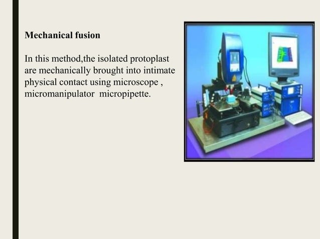 Protoplast fusion and formation of hybrid and cybrid | PPTX ...