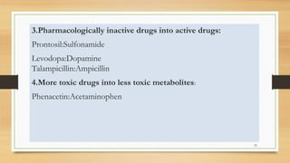 Drug metabolism | PPTX