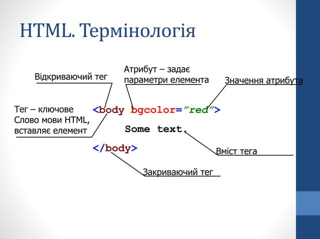 Presentation # 24. hypertext markup language concept | PPTX